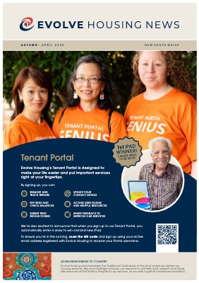 Resident newsletter - Evolve Housing